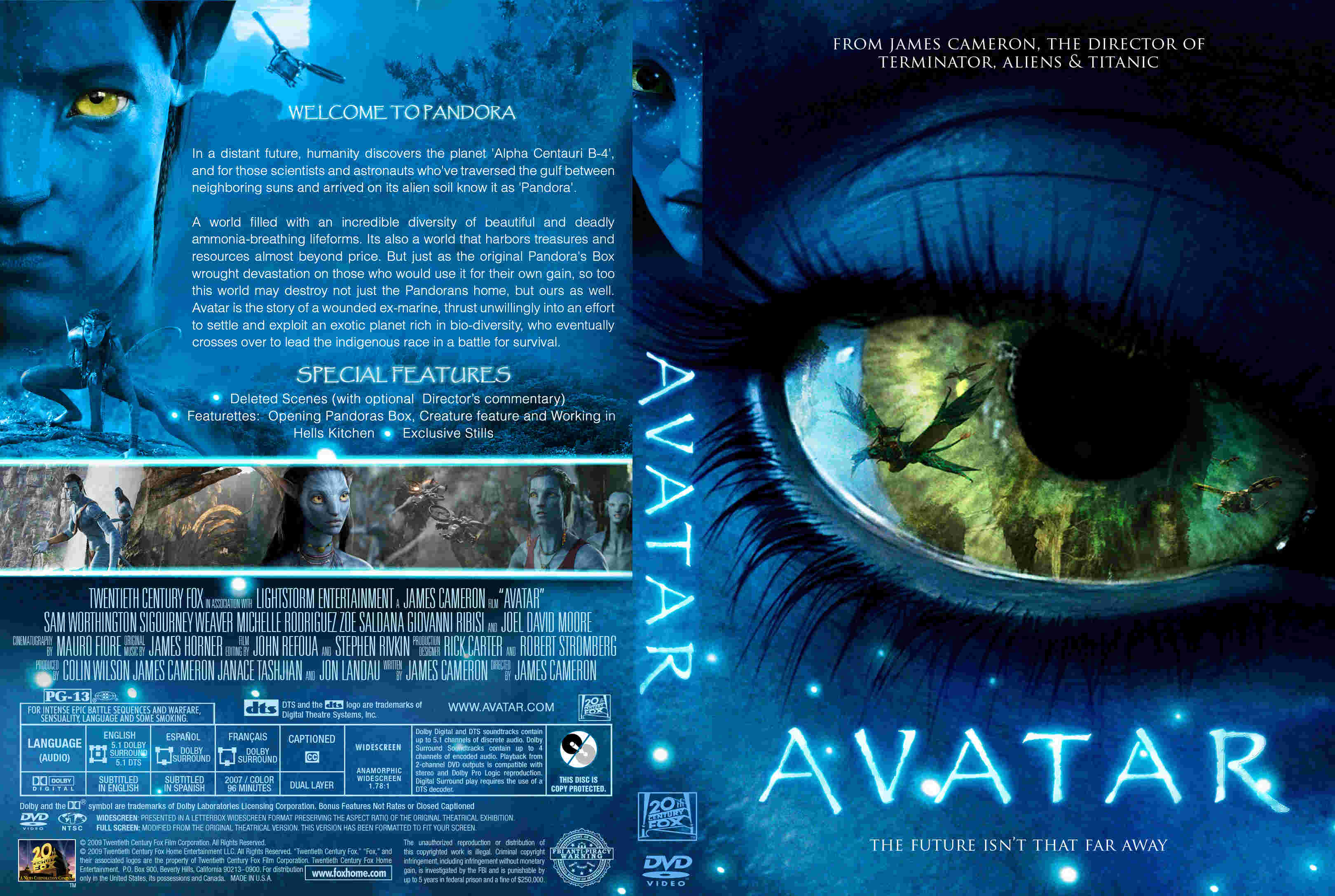Radar Vendas: Capas DVD e Blu-Ray Avatar